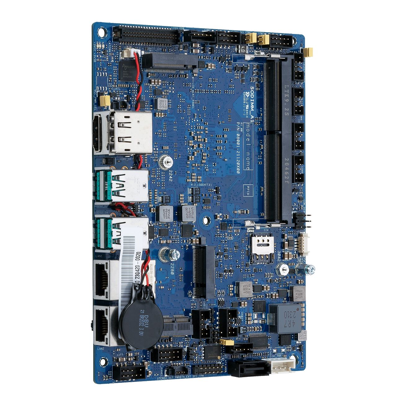 ASUS IoT X621ES-IM-AA - Edge AI Computer Single-Board-Computer mit Intel® Elkhart Lake