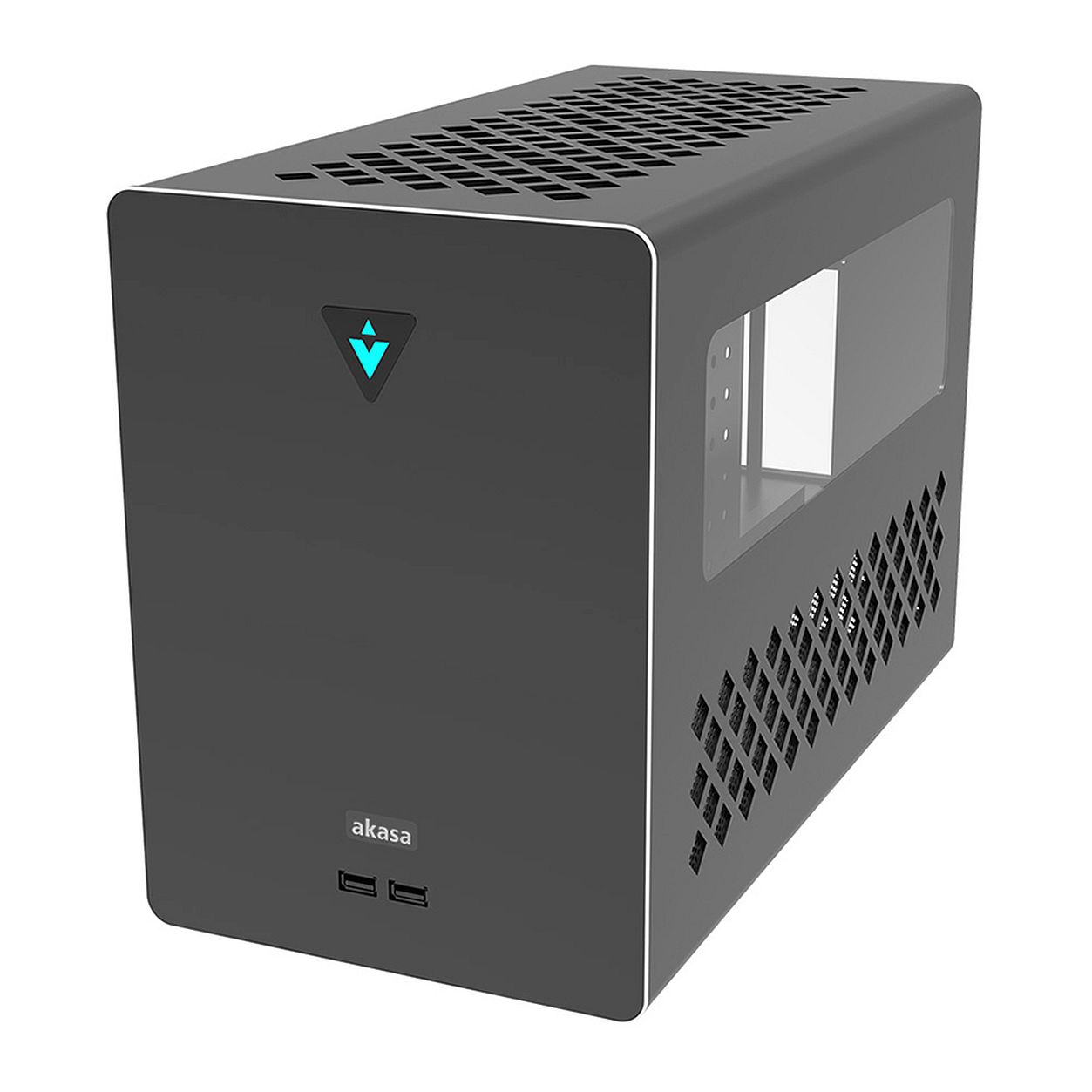 AKASA A-NUC77-A1B - Intel Element H Chassis