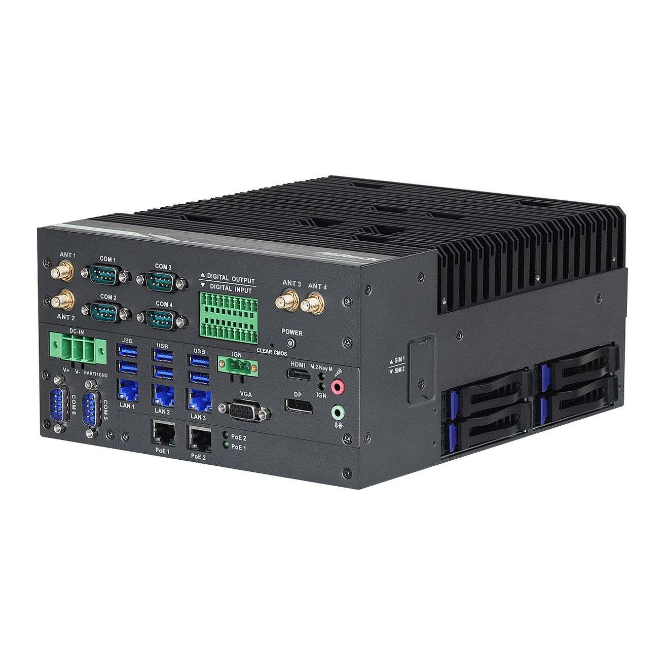 ASROCK Industrial iEP-9010E - Compact Edge AIoT Platform Embedded Box PC