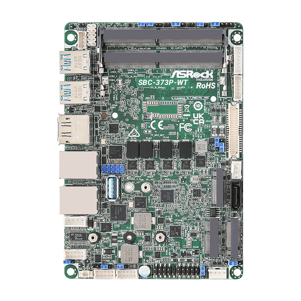 ASROCK Industrial SBC-373P-WT - 3.5" SBC Single-Board-Computer mit ...