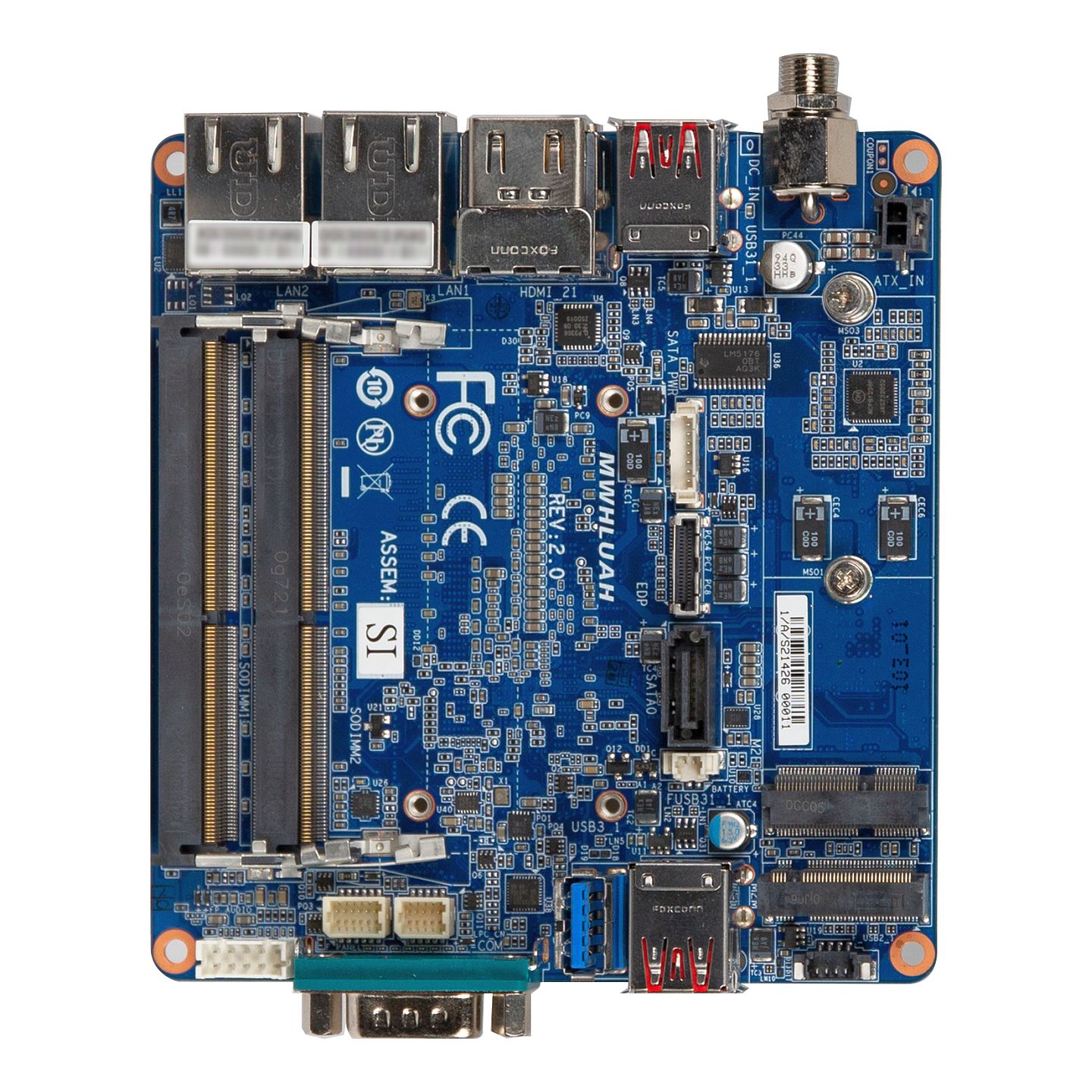 GIGAIPC QBi-8365A - 10x10 Single-Board-Computer with Intel® Whiskey Lake
