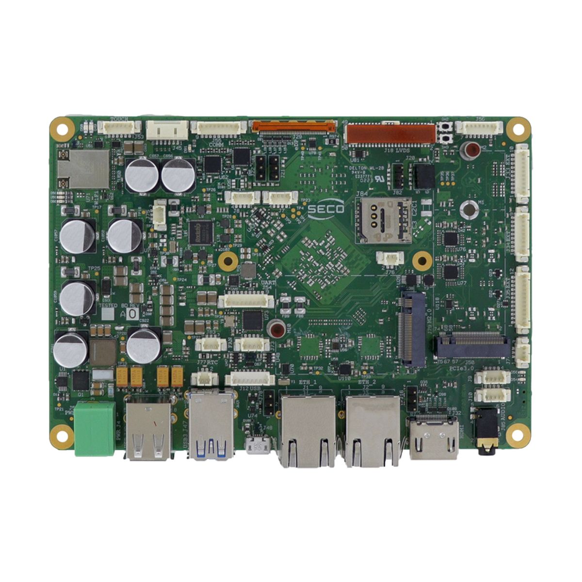 SECO SBC-3.5-RK3568 - 3.5" SBC Single-Board-Computer