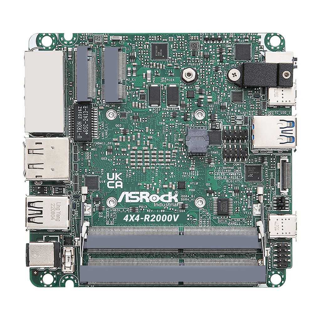ASROCK Industrial 4X4-R2000V - 4X4 Single-Board-Computer