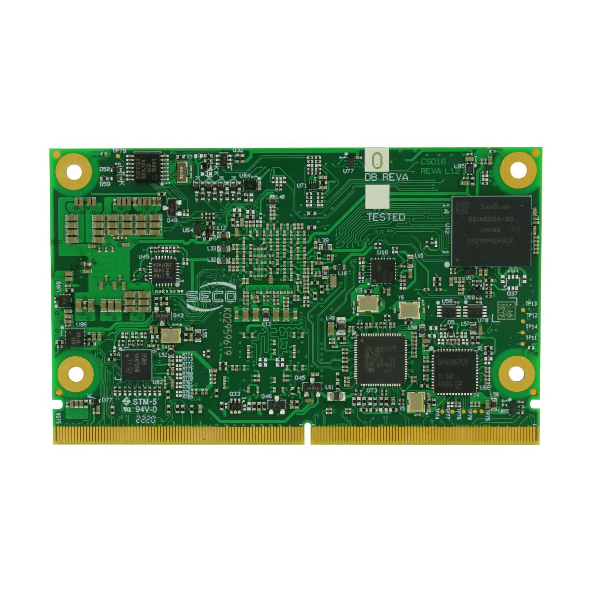 SECO SOM-SMARC-MX8X - SMARC CPU Module
