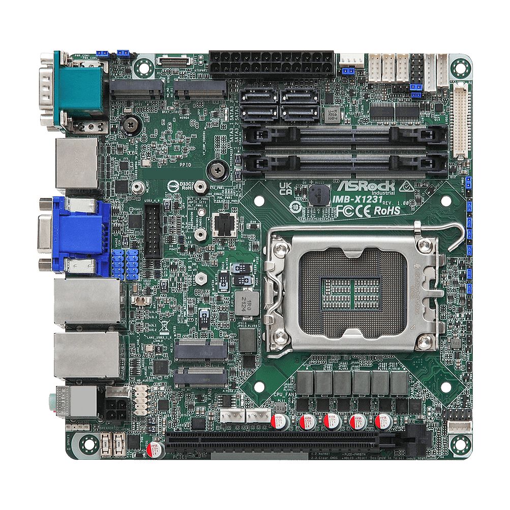 ASROCK Industrial IMB-X1231 - Mini-ITX Single-Board-Computer with Intel ...
